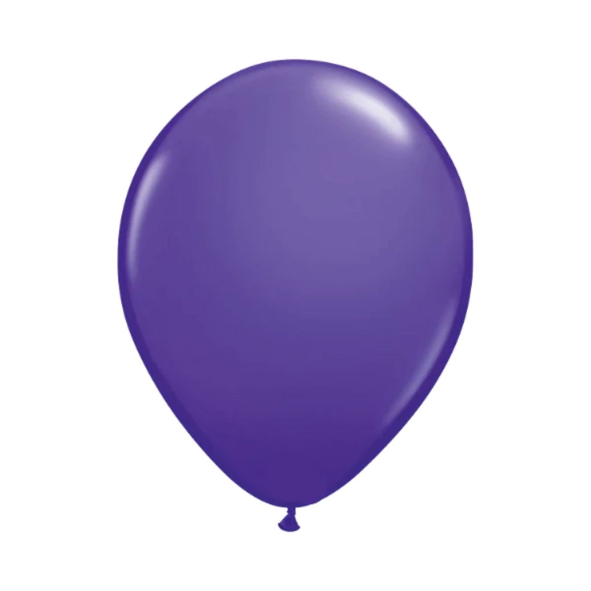 11-inch Purple Violet Helium-filled Plain Balloon | Party Balloons